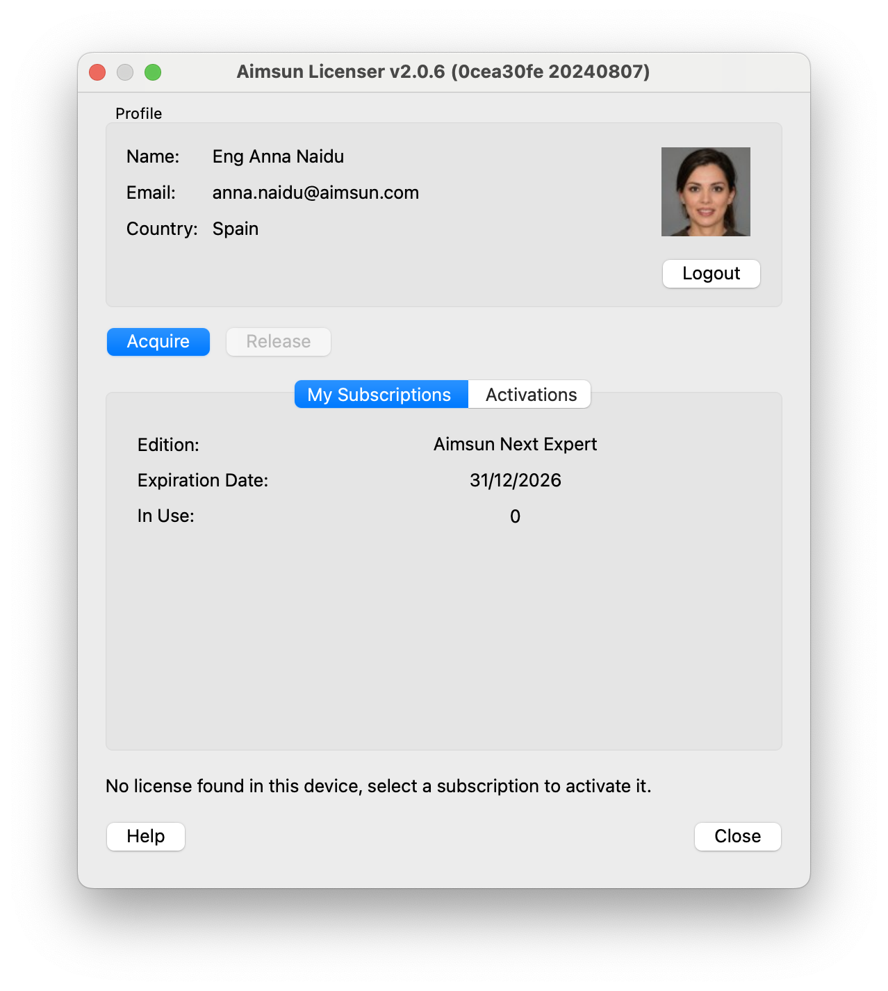 Aimsun Licenser Users Manual