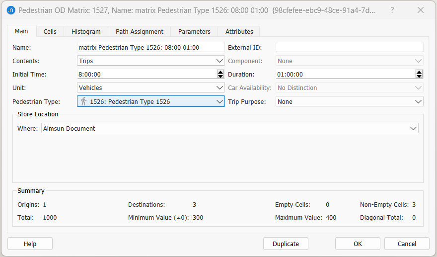 Simulating Pedestrians - Aimsun Next User Manual